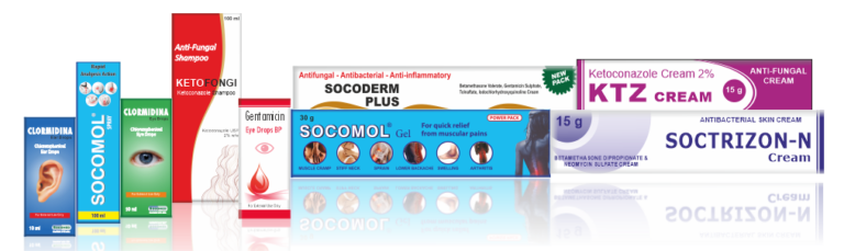 External Preparations – Socomed Pharma Pvt. Ltd